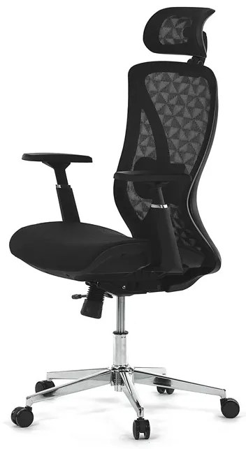 Ergonomická kancelářská židle NILS - černá síťovina Barva: černá
