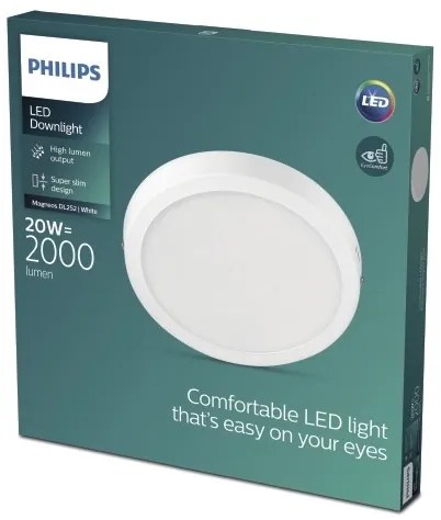 Philips - LED Stropní svítidlo MAGNEOS LED/20W/230V 2700K bílá