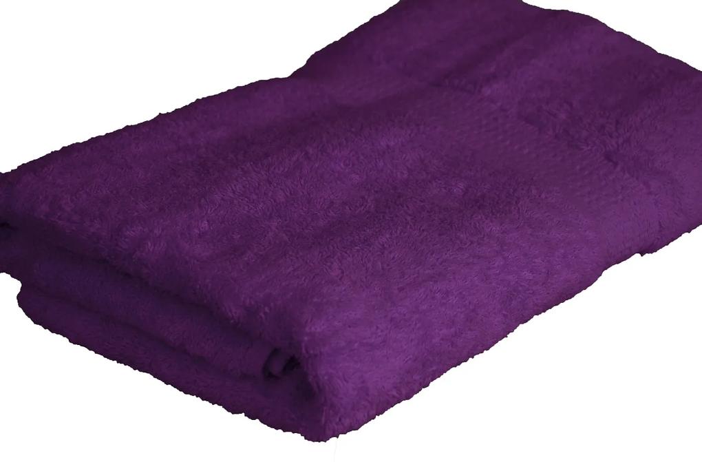 Froté ručník SPRING , 50x100 cm, fialová