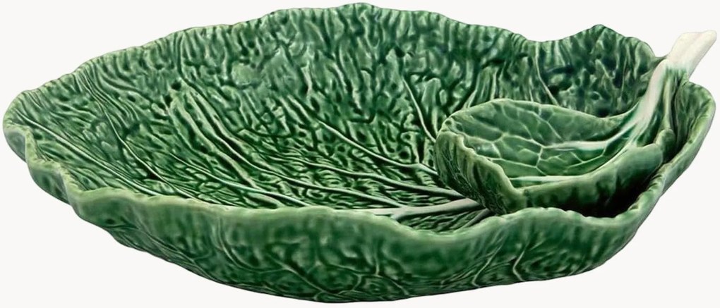 Ručně malovaná servírovací mísa Cabbage
