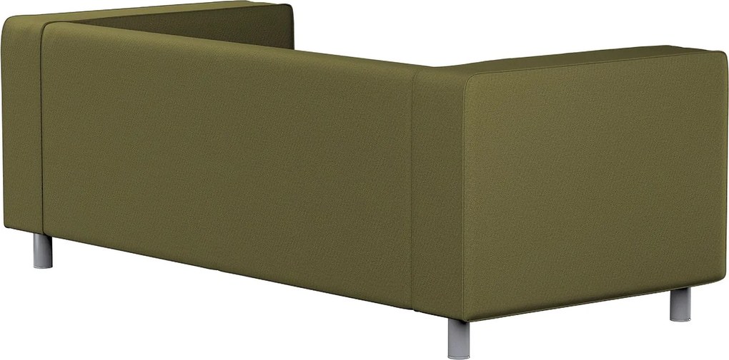 Potah na pohovku IKEA Klippan 2-místná barva zelená látka pletený vzor