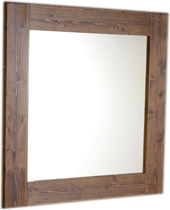 Sapho Sapho, BRAND zrcadlo 800x600x30mm, mořený smrk, BA058S