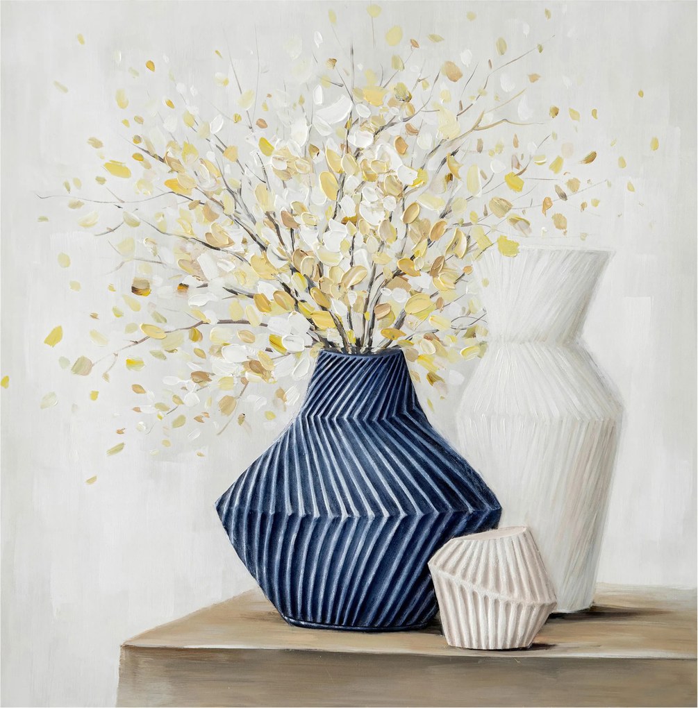 XXXLutz OLEJOMALBA, květiny, 100/100 cm Monee - Olejomalby - 0031170283