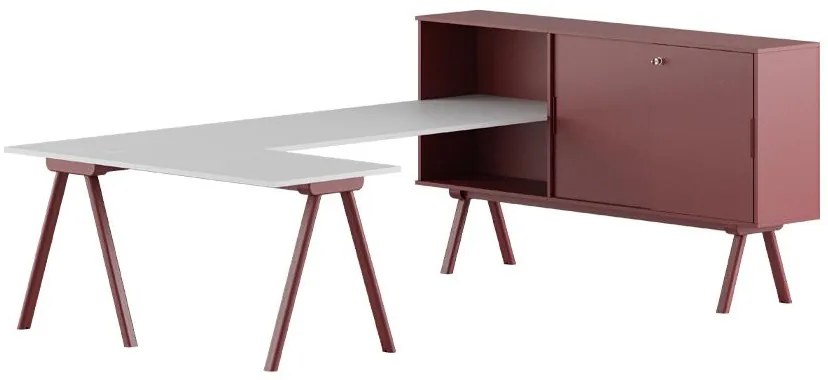 GABER - Sestava WORKSTATION 2027 SX L, 240 cm