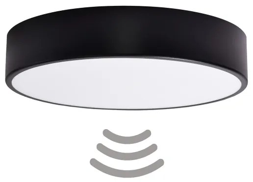 Brilagi - Stropní svítidlo se senzorem CLARE 3xE27/40W/230V pr. 40 cm černá