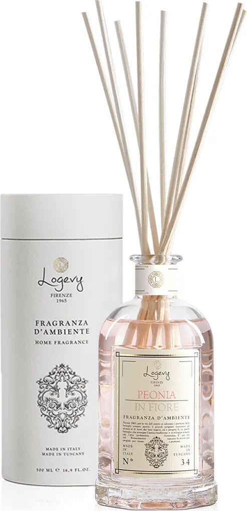 Logevy Firenze 1965 difuzér Peonia in Fiore Objem: 250 ml