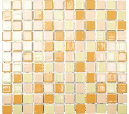 Keramická mozaika JT 230 30,5x32,5 cm mix žlutá
