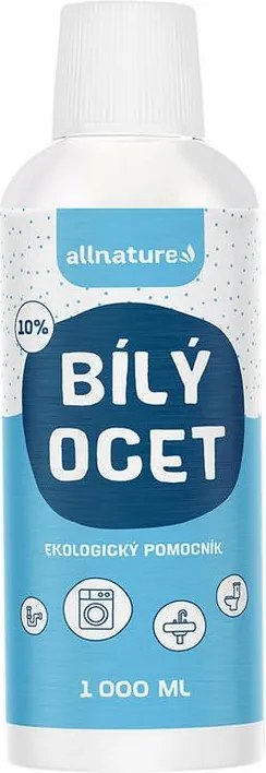Allnature Bílý ocet 10% - 1000 ml