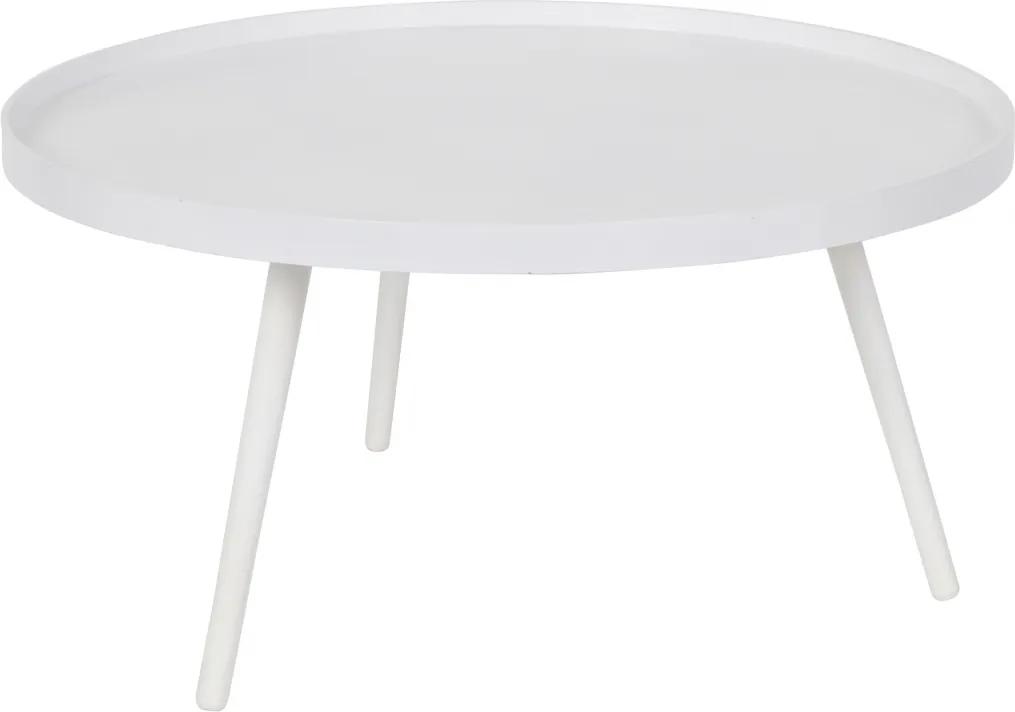 Konferenční stolek Mireli 78 cm, bílá