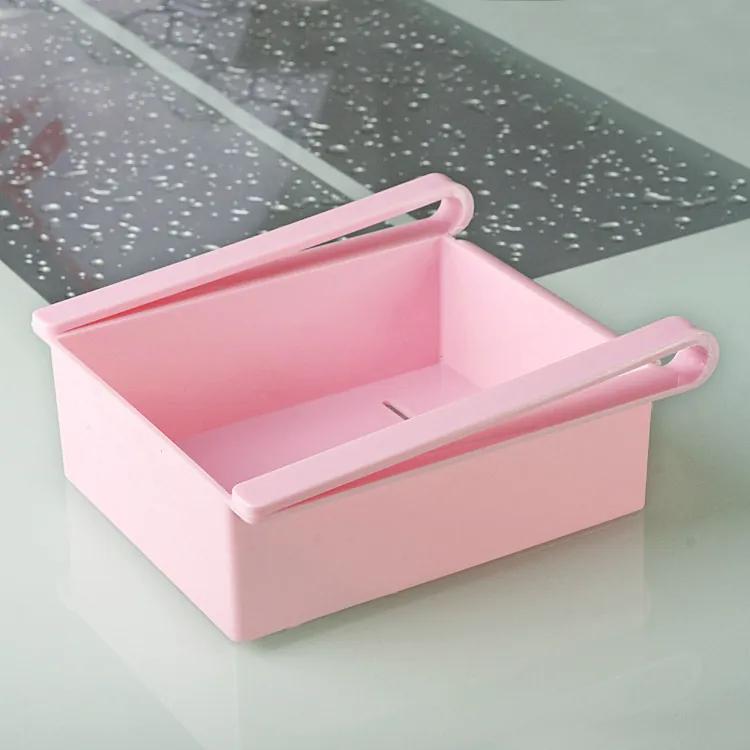 Přídavný úložný box do lednice Barva: Růžová
