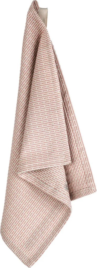 Bavlněná kuchyňská utěrka Stone Rose The Organic Company