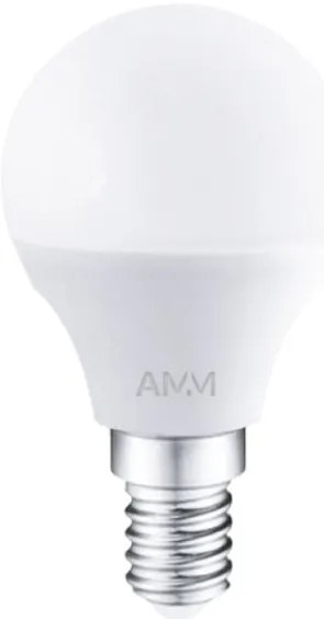 Žárovka LED AMM G45 E14 4,9 W 4 000 K