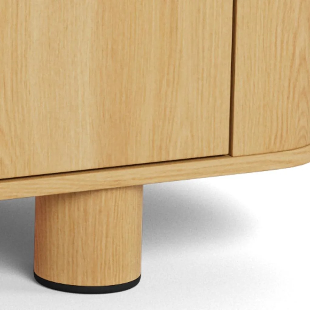 ACTONA Příborník ATMORE hnědý 160x40 cm