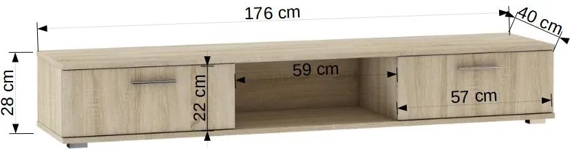 ADRK Furniture RTV ARIDEA RTV-ARID-S-Q006