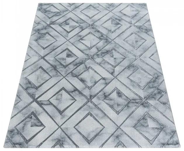 Vopi | Kusový koberec Naxos 3811 silver - 200 x 290 cm