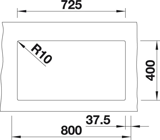 Granitový dřez Blanco SUBLINE 350/350 U InFino káva 523583