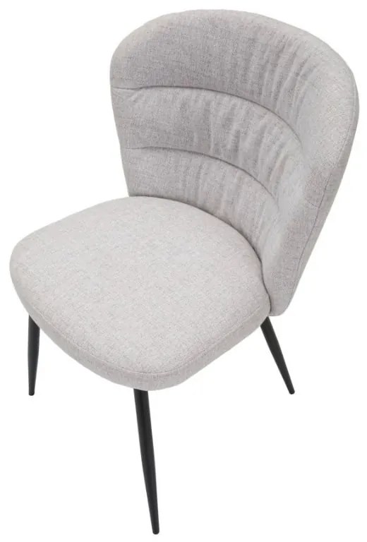 Designová jídelní židle Bardolph šedá