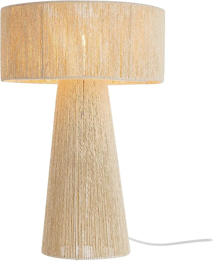 Butlers WEAVER Stolní lampa, kulatá 42 cm