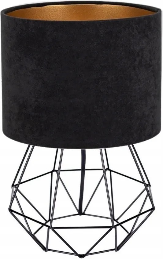 Noční Lampa, Lampička S Velurovým Stínítkem E27 Polsko