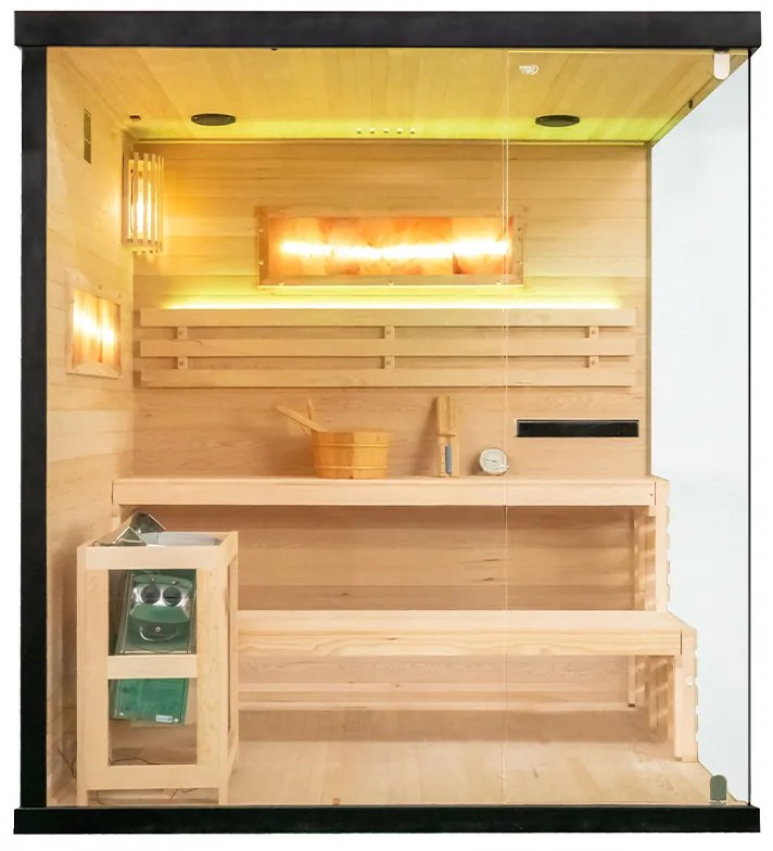 BPS-koupelny Finská sauna Relax HYD-4785 180x160, 4-5 osob