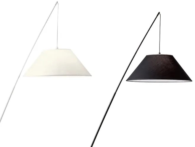 Stojací designová lampa Redo Fisher Barva: Bílá