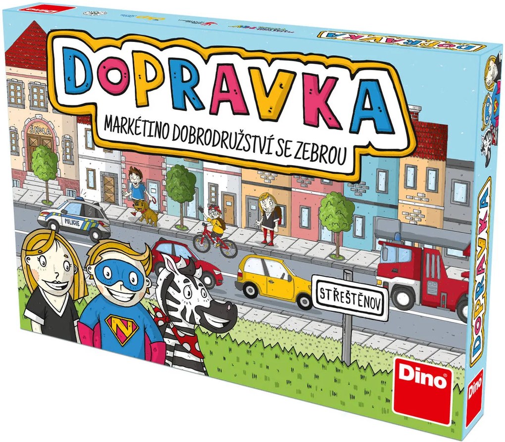 DINO Hra Dopravka rodinná desková *SPOLEČENSKÉ HRY* dn631854