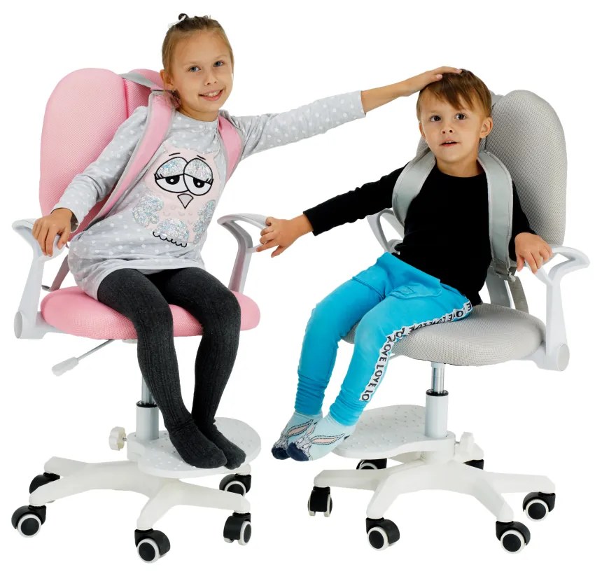 Dětská rostoucí židle ANAIS Tempo Kondela Růžová