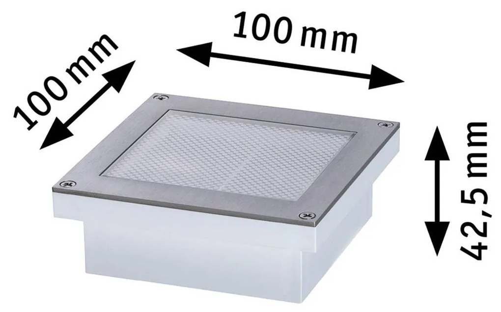 Paulmann Aron LED zapuštěné podlahové svítidlo LED Solar