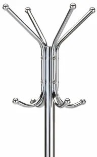 Stojanový kovový věšák chromovaný 180 cm 80001-06B CR