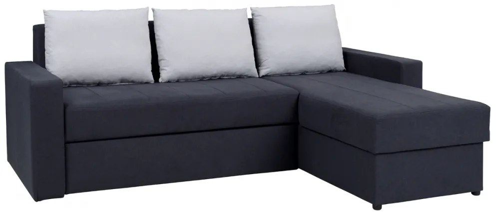 Gibmeble sedačka Domino Grafit barevné varianty: černá/šedá