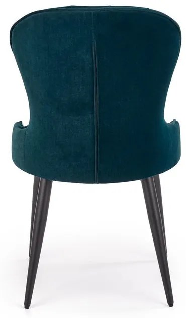 Halmar Jídelní židle K366 - tmavě zelená