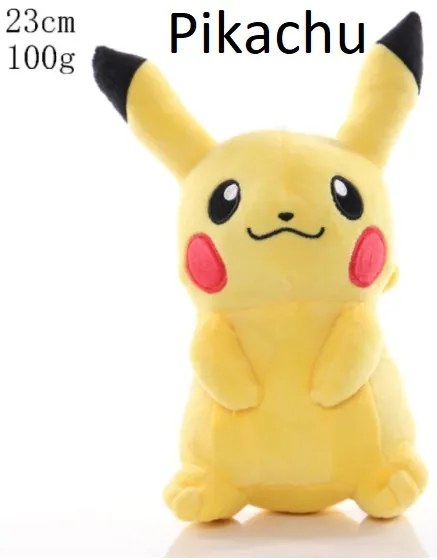Plyšové hračky Pokémonů cca 20 cm Varianta: pikachu 23cm