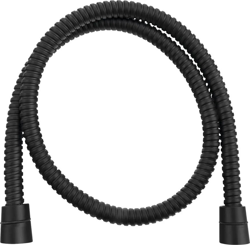 Sapho Sapho, POWERFLEX Sprchová hadice, 120cm, černá mat, FLEX120B