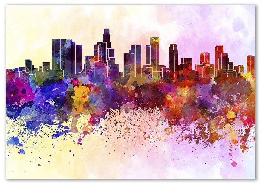 Wallmuralia Fotoobraz na skle Los Angeles barvy 100x70 cm