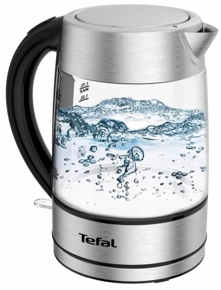 Tefal - Rychlovarná konvice GLASS 1,7 l  2200W/230V chrom