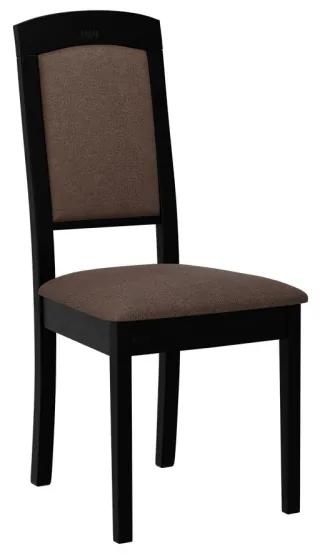 Čalouněná jídelní židle Heven XIV, Barva dřeva: černý, Potah: Paros 2