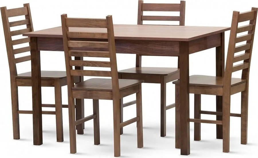 Stima Dřevěná jídelní židle NORA 26 | Odstín: dub vintage,Sedák: geneza soft F69 beige