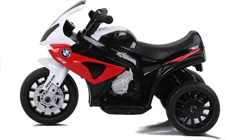 LEAN CARS Elektrická tříkolka motorka BMW S1000RR, červená