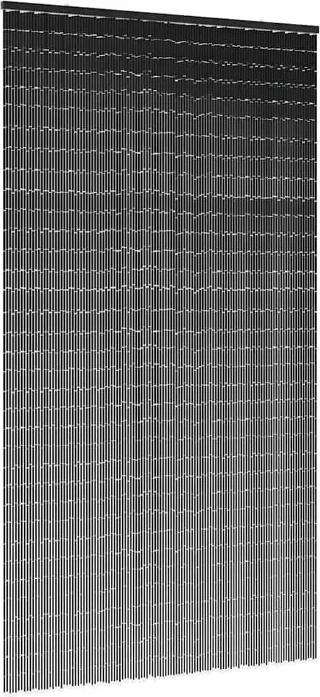 Dveřní Závěs Proti Hmyzu, Bambus, Tmavě šedá 120 x 220 cm