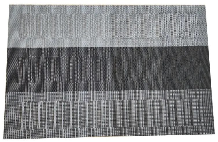 Prostírání Linie - 30x45 cm, šedá