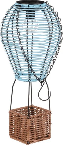 Solární lucerna balón s LED osvětlením PLA113 BLUE-L