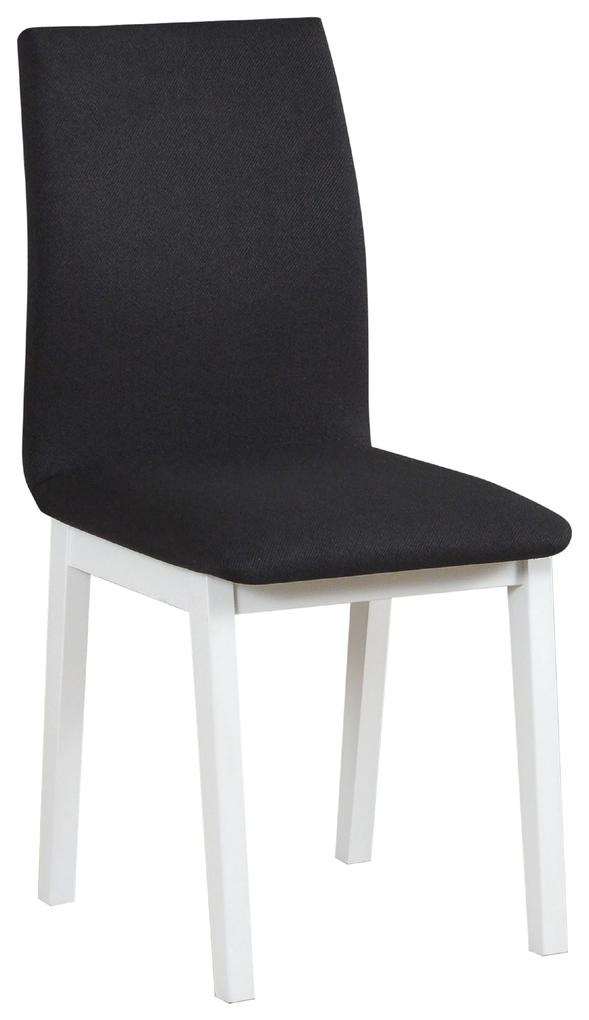 Jídelní židle Lexia 1 Zvolte dřevo: Bílá, Zvolte látku: látka 11b