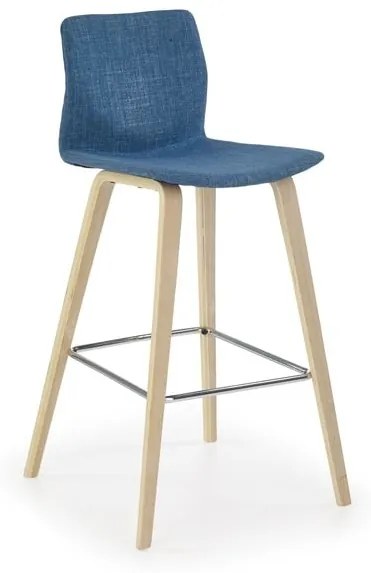 Halmar Barová židle H-80, modrá