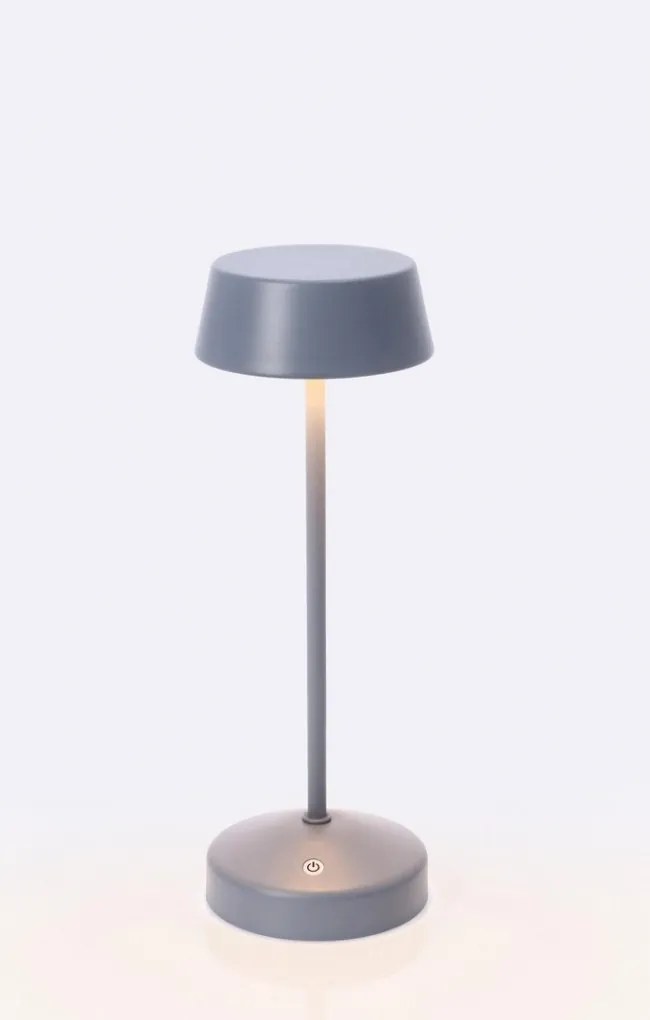 BIZZOTTO Zahradní stolní LED lampa ESPRIT 33 cm modrá