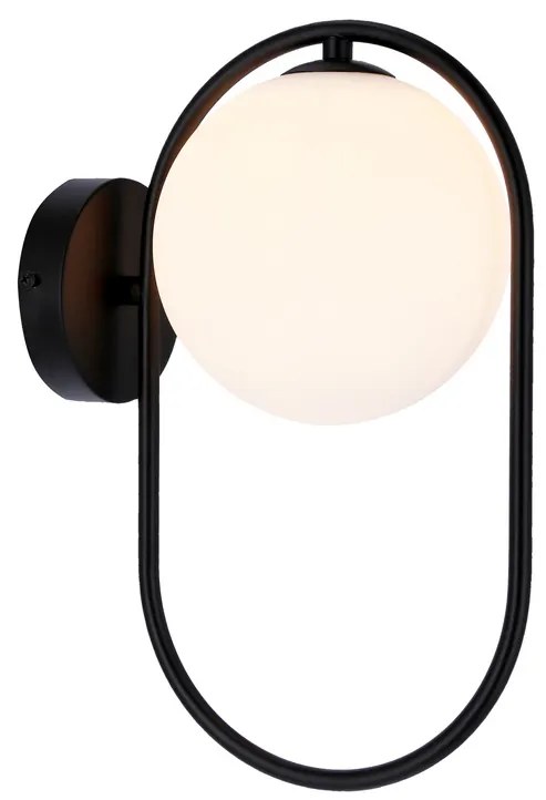 Černé nástěnné svítidlo Cordel pro žárovku G9  - Candellux