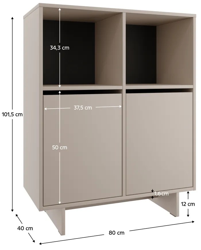Kondela Komoda, kašmír, STANDO STD05