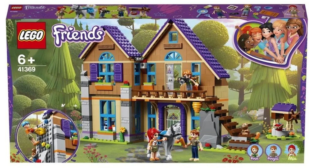 Lego stavebnice lego friends 41369 mia a její dům