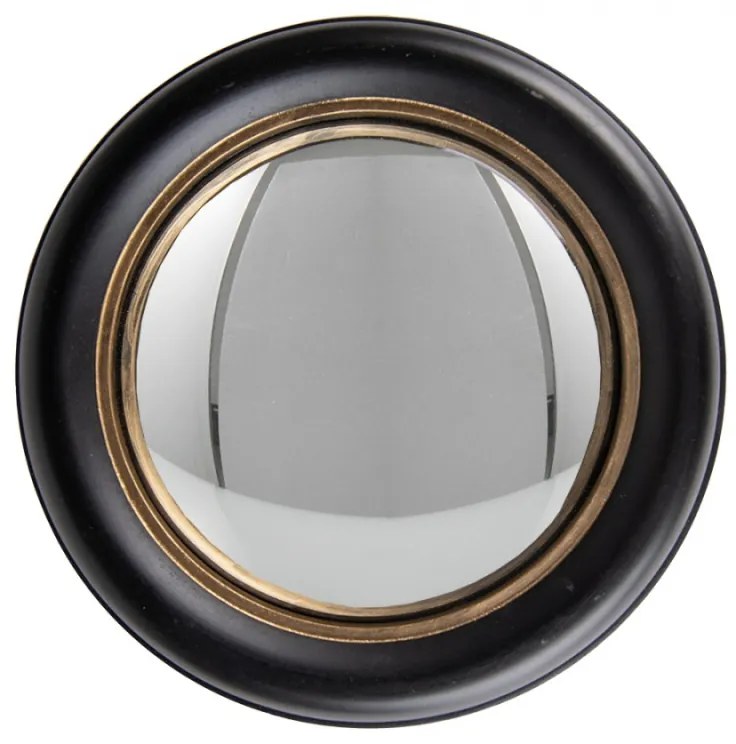 Nástěnné zrcadlo černé 23x2 cm – 23x2 cm