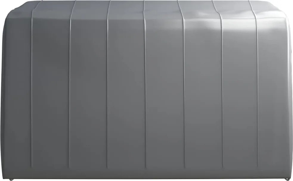 Úložný stan 370 x 370 cm ocelově šedý 3079591