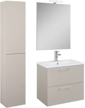Koupelnová sestava s umyvadlem Ceramia Lea kašmír KSETLEA60C
